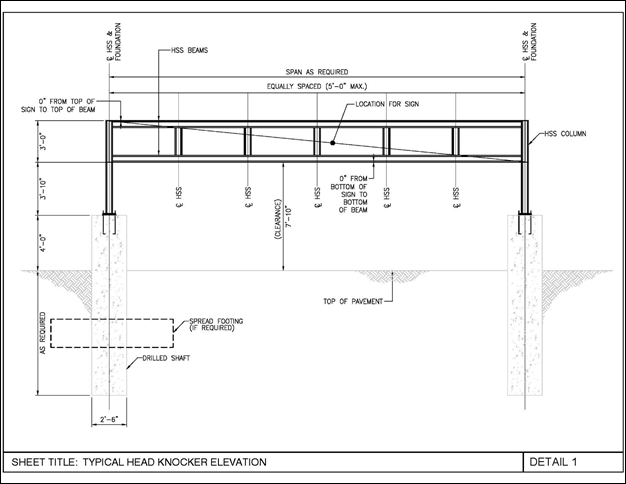8.5 Terminal Building Head Knockers