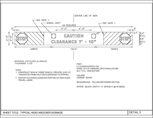 8.5 Terminal Building Head Knockers